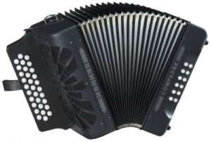 hohner accordions cofb compadre 3-row diatonic accordion - key fbbeb