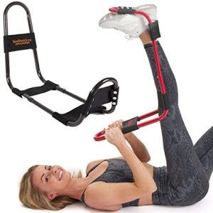 idealstretch - the original hamstring, lower back & calf stretching device - ultimate pain relief & deep knee extension tool - ideal stretch hamstring stretcher machine for enhanced flexibility