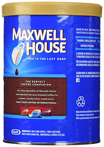 Maxwell House Colombian Ground Coffee (10.5oz Bags, Pack of 3)