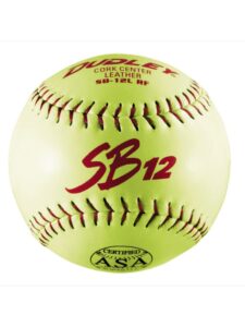 dudley asa sb 12t slow pitch softball - dozen