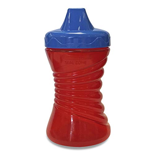 First Essentials by NUK Fun Grips Hard Spout Sippy Cup, 10 oz.,Colors may vary