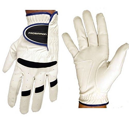 3 - PROSiMMON Golf Glove WHITE MENS LH SMALL