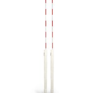 Tandem Sport Volleyball Collapsable Net Antennae - 2 Red & White Volleyball Antennae - Volleyball Referee Equipment - Fits Both 36” & 1 Meter Nets, Set of 2