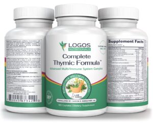 logos nutritionals complete thymic formula™, comprehensive multivitamin & multimineral with thymus glandular extracts (180 count (pack of 1)