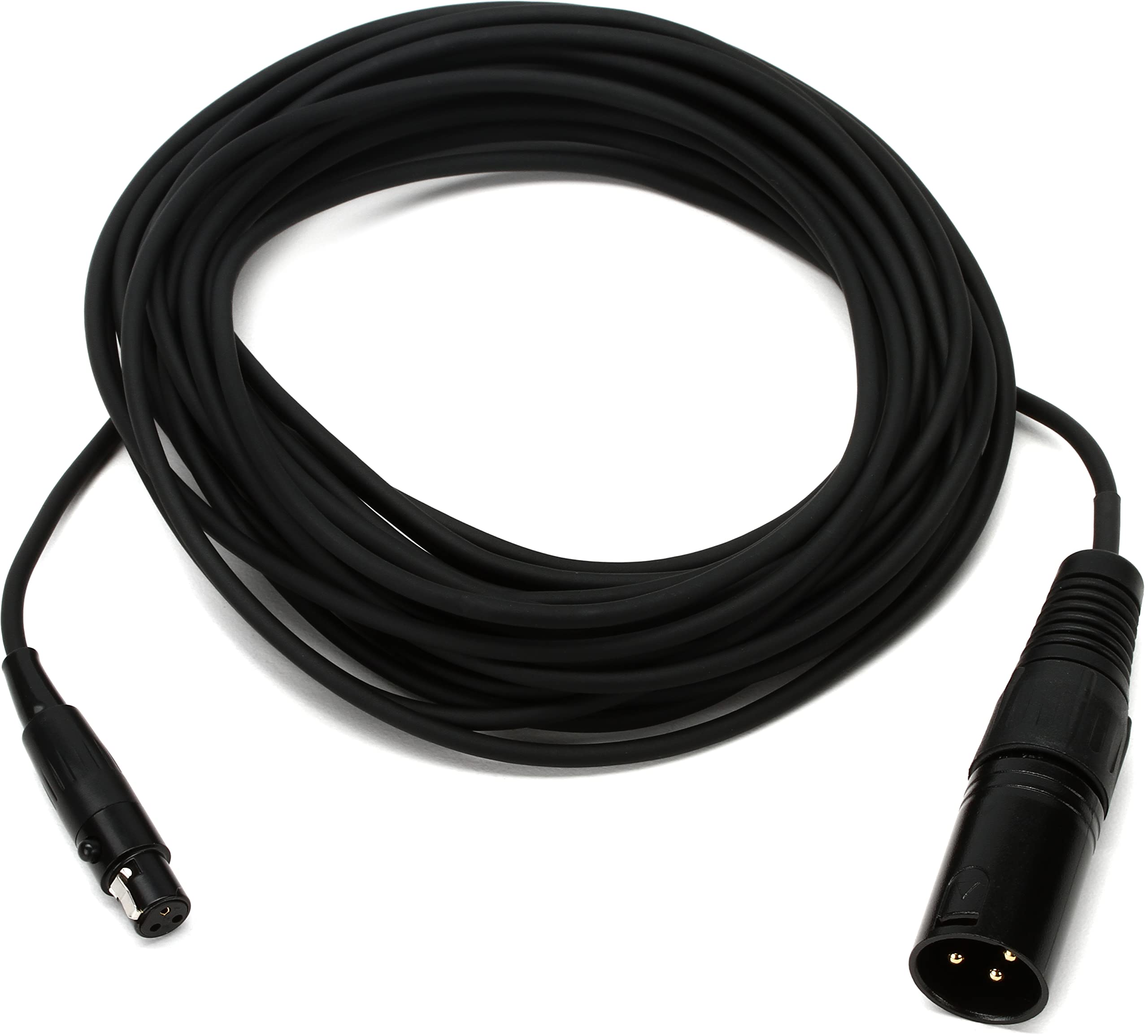 AUDIX CBLM25 Mini XLR Female to XLR Male Cable Micros Series Microphones, 25-foot - Black