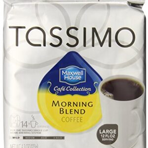 Tassimo Maxwell House Cafe Collection Mild Morning Blend Coffee 14-Count (Pack of 2)