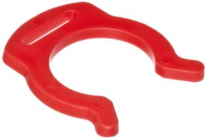 john guest acetal copolymer tube fitting, locking clip, 3/8" tube od (pack of 100)