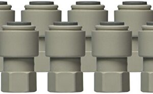 John Guest CI3210U7S Faucet Connector, 5/16" x 7/16 UNS (Pack of 10)