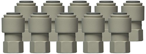 John Guest CI3210U7S Faucet Connector, 5/16" x 7/16 UNS (Pack of 10)