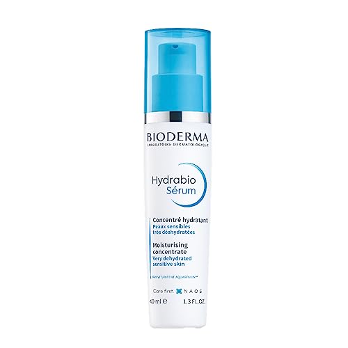 Bioderma Hydrabio Serum A Lightweight Face Serum with AQUAGENIUM™ Technology for Instant & Long-Lasting Hydration for Dehydrated & Sensitive Skin, Experience Comfortable, Supple & Radiant Skin.