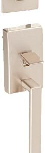 Schlage F92-CEN Century Dummy Exterior Handleset from The F-Series, Satin Nickel