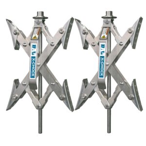 x-chock wheel stabilizer - pair - one handle - 28012