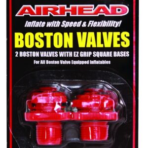 Airhead Boston Valve, Red, One Size (AHBV-2), 2 Count (Pack of 1)