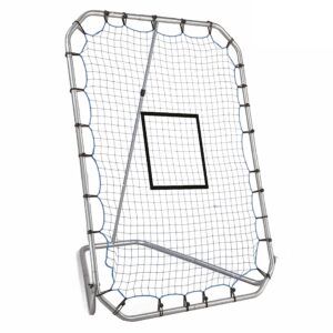 franklin sports baseball rebounder net - baseball pitchback net + throwing trainer - all angle bounce back net - multi-position fielding + throwing aid