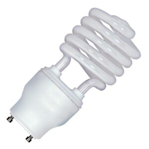 Satco S8207 26 Watt (120 Watt) 1750 Lumens Mini Spiral CFL Soft White 2700K GU24 Base Light Bulb