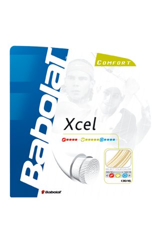 Babolat Xcel 17-Gauge Tennis String (Natural)