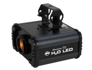 american dj h20 led powered water and fire effect light