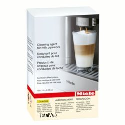 miele 07189940 cleaning agent for whole bean coffee systems milk system pipework 0.09oz 100 count