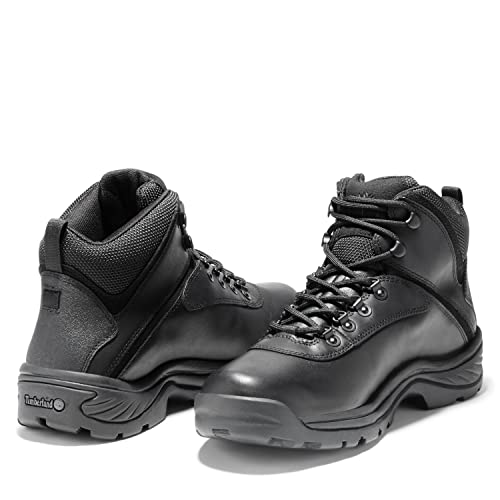 Timberland mens White Ledge Mid Waterproof Hiking Boot, Black, 7.5 US