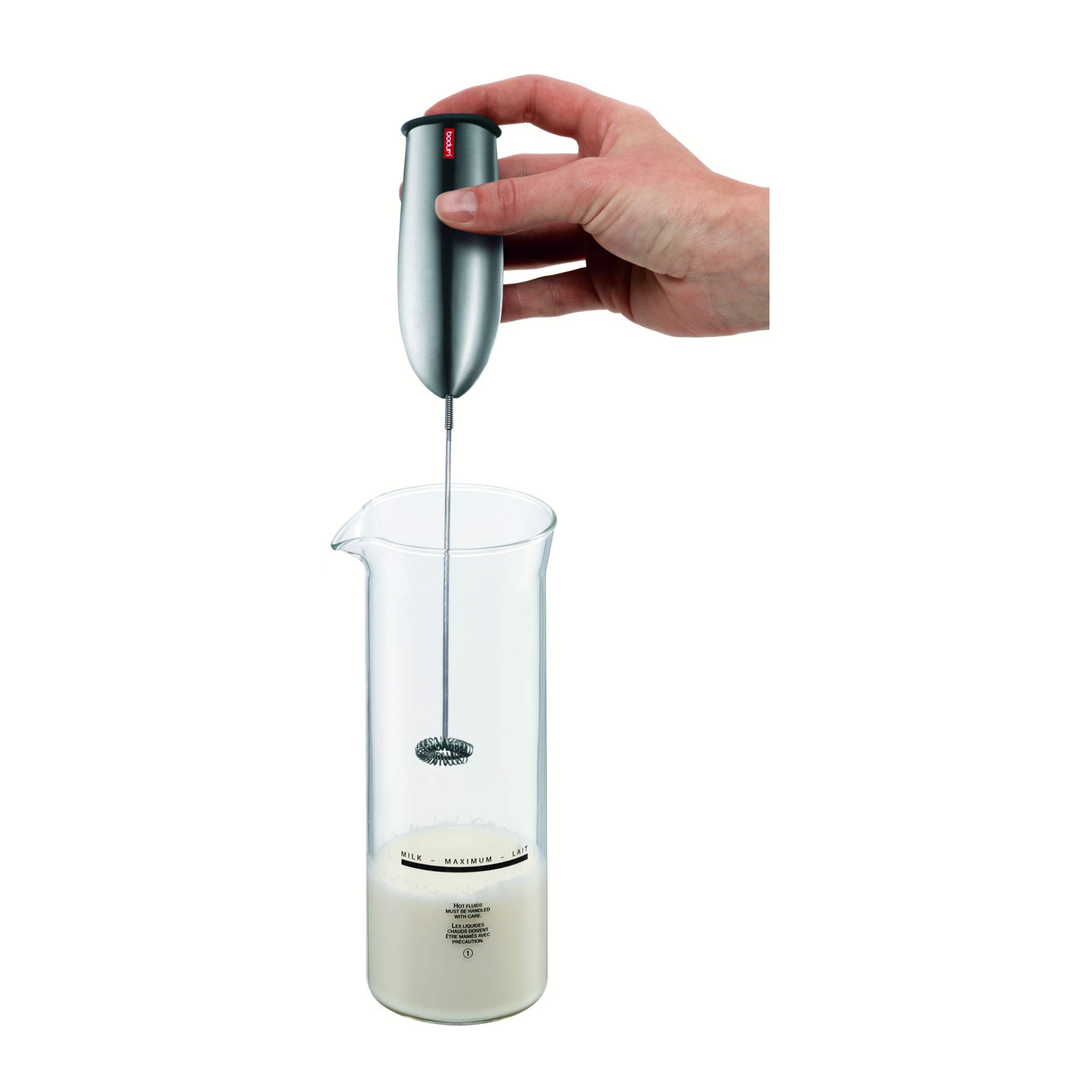 Bodum Schiuma Milk Frother, 1 EA, Stainless Steel