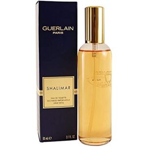 shalimar eau de toilette spray refill for women by guerlain 3.1 oz / 93 ml refill