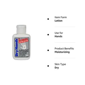 Dry Hands "The Ultimate Gripping Solution" All-Sport Topical Lotion- 2 Ounce