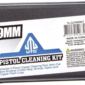 UTG 9MM Pistol Cleaning Kit,Black