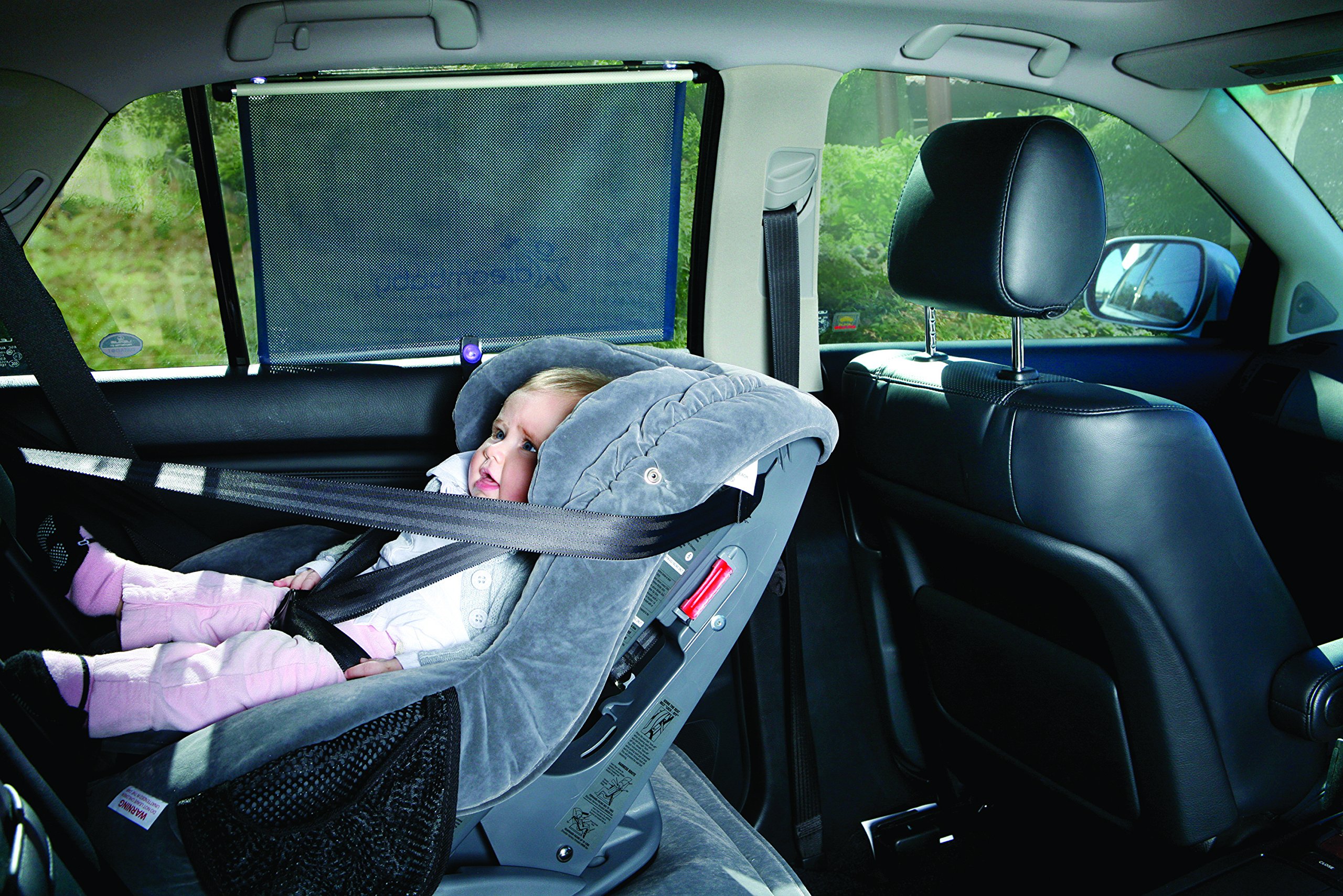 Dreambaby Extra Wide Car Window Shade, Black, 2 Pack