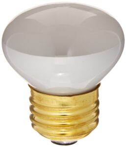 25 watt - r14 short neck - reflector flood - 120 volt - medium/standard base - incandescent light bulb - bulbrite200025