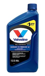 valvoline dexron vi/mercon lv (atf) full synthetic automatic transmission fluid 1 qt