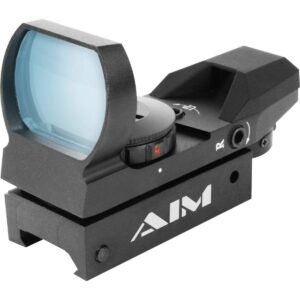 aim sports dual iii. sight with 4 different reticles