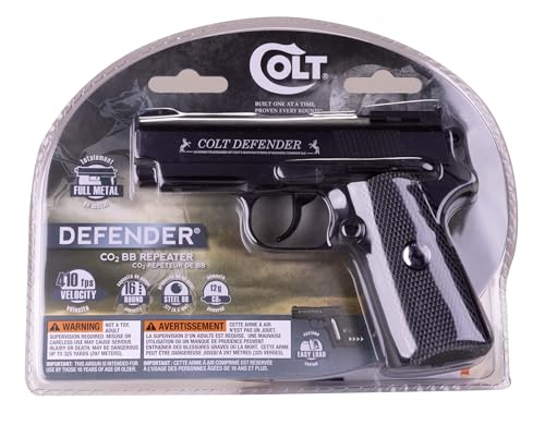 Umarex Colt Defender Semi Automatic Metal Frame .177 Caliber BB Gun Air Pistol