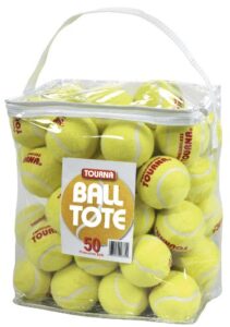 tourna tennis ball tote (50 balls)