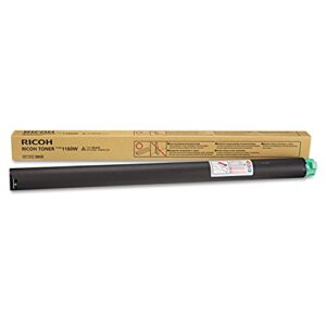 ricoh 888029 type 1160w black toner for af240w, af470w, aficio 480w, mp w2400, mp w3600, mp w3601, mp w6700sp, sp w2470