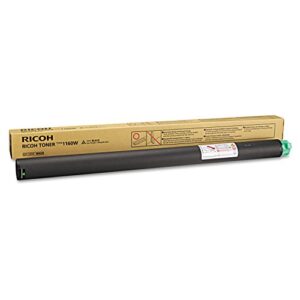 RICOH 888029 Type 1160W Black Toner for AF240W, AF470W, Aficio 480W, MP W2400, MP W3600, MP W3601, MP W6700SP, SP W2470