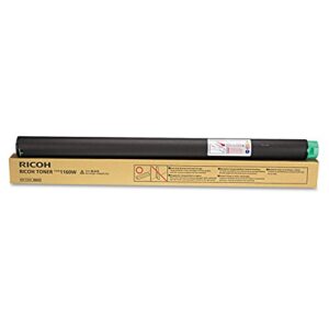 RICOH 888029 Type 1160W Black Toner for AF240W, AF470W, Aficio 480W, MP W2400, MP W3600, MP W3601, MP W6700SP, SP W2470