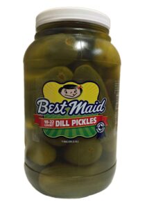 best maid dill pickles, 18-22 ct, 128 oz