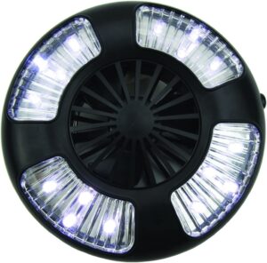 clam 8428 led fan/light - small