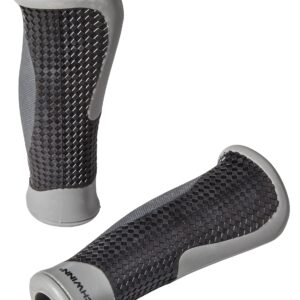 Schwinn Ergonomic Tri-Layer Gel Comfort Bicycle Grip, Black Small