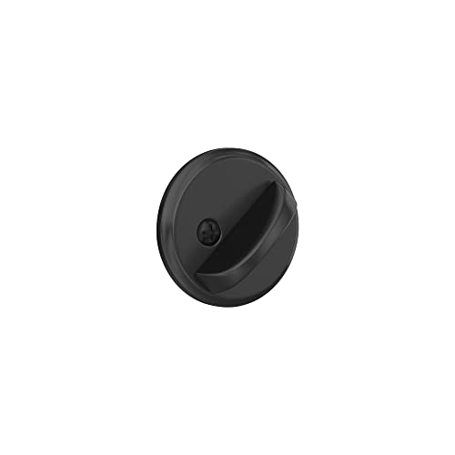 Schlage B60 N 622 Deadbolt, Keyed 1 Side, Highest Residential Security, Matte Black