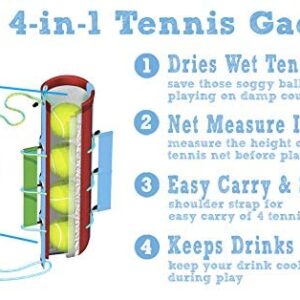 Tennis Ball Dryer -The 4-in-1 Tennis Gadget - Voted 'Best Tennis Gadget' - Includes 4 Great Features in 1. The Perfect Tennis Gift for Any Player.