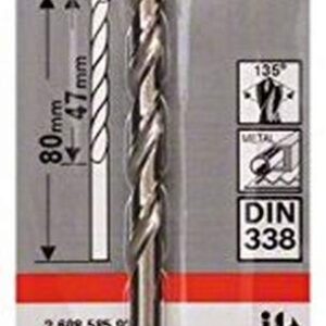 Bosch 2608585920 Metal Drill Bit Hss-G 4, 5mmx47mmx3.15In