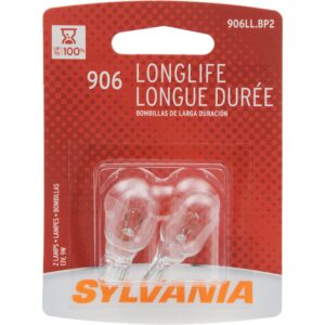 sylvania 906 long life miniature bulb (contains 2 bulbs)