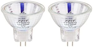 feit electric bpxnftd/2/rp xenon 20-watt mr11 halogen light bulb