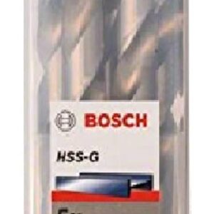 Bosch 2608595083 Metal Drill Bit Hss-G 13mmx3.98inx5.94In 5 Pcs