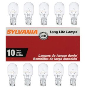 sylvania - 921 long life - high performance incandescent bulb, 35965 (10 pack)