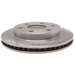 acdelco silver 18a925a (19241877) non-coated front disc brake rotor