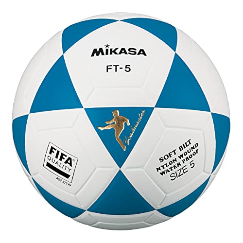 MIKASA FT5 FQ B, Special Footvolley Unisex Adult, Blue, 5