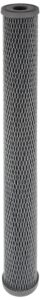 pentair pentek ncp-20 carbon water filter, 20-inch, whole house non-cellulose carbon impregnated pleated filter cartridge, 20" x 2.5", 10 micron