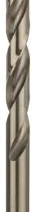 Bosch 2608585864 10.0mmx3.43"x5.24" Metal Drill Bit HSS-Co, Gray / Gold